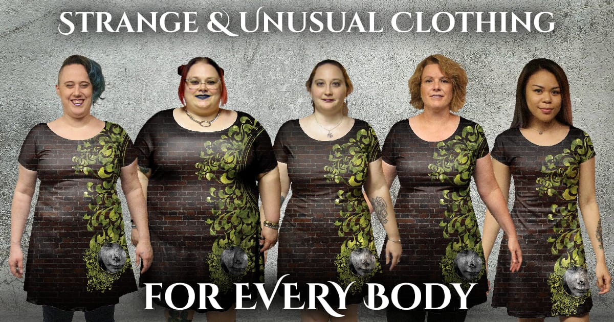 Valkyrie Apparel: Alternative Clothing Sizes Small to 5XL